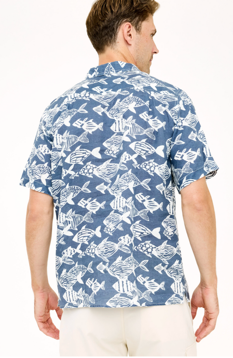 HIHO Irie Linen Shirt Skipper Fish – Cabbage Key